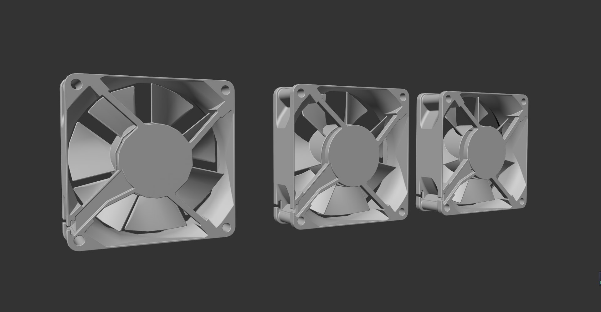 3D Computer cooling fan - TurboSquid 2110458