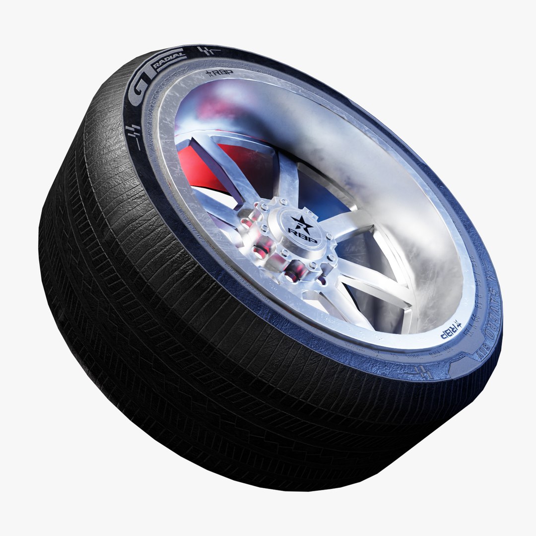 25 Rims And Tires Vol-00 Game Ready Model - TurboSquid 1897295