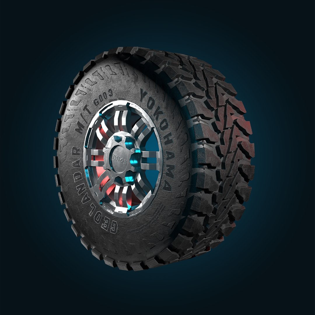 25 Rims And Tires Vol-00 Game Ready Model - TurboSquid 1897295