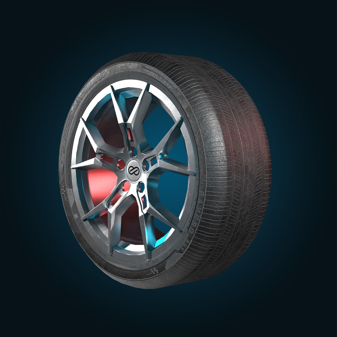 25 Rims And Tires Vol-00 Game Ready Model - TurboSquid 1897295