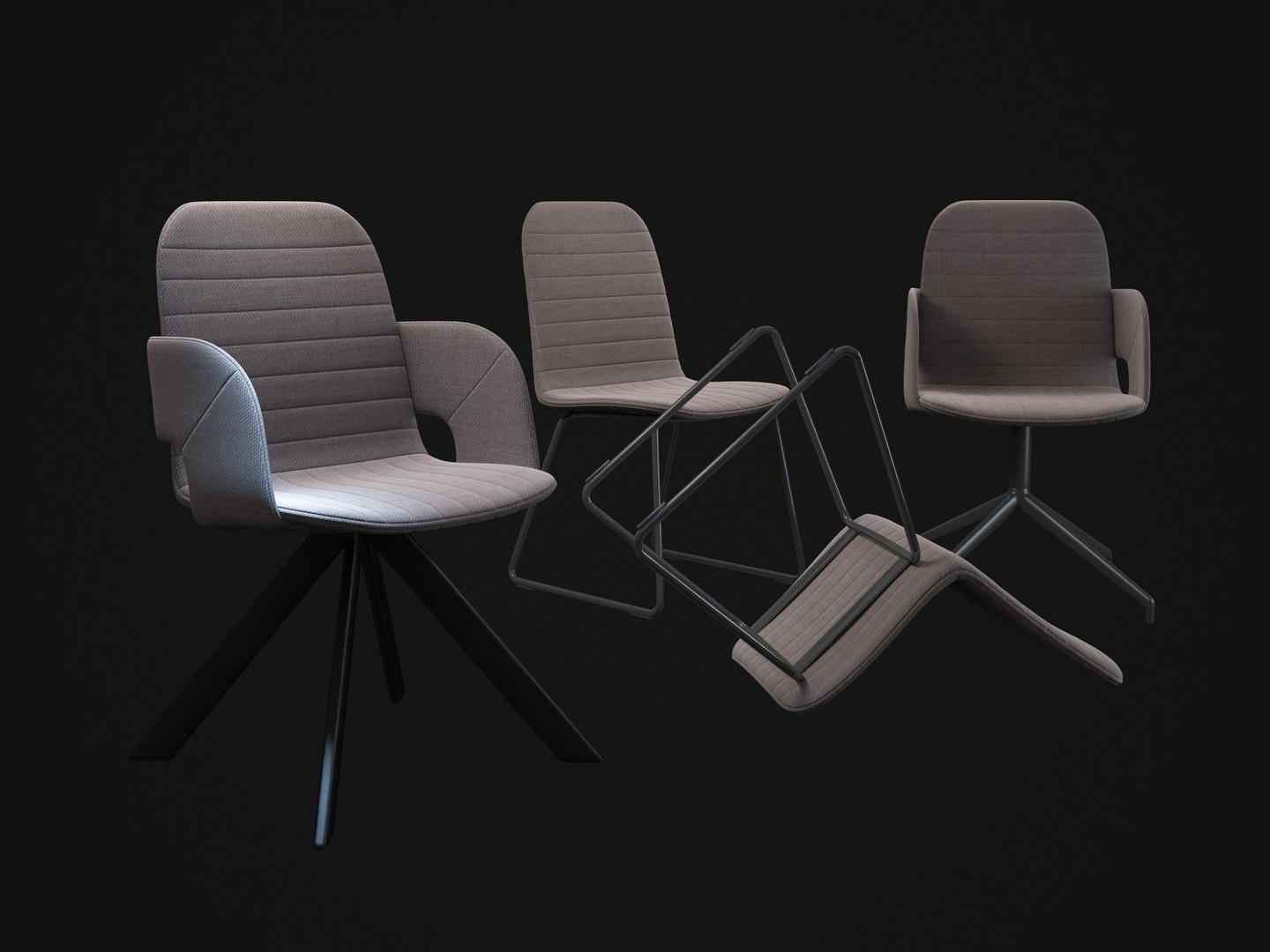 flux-chair 3d model