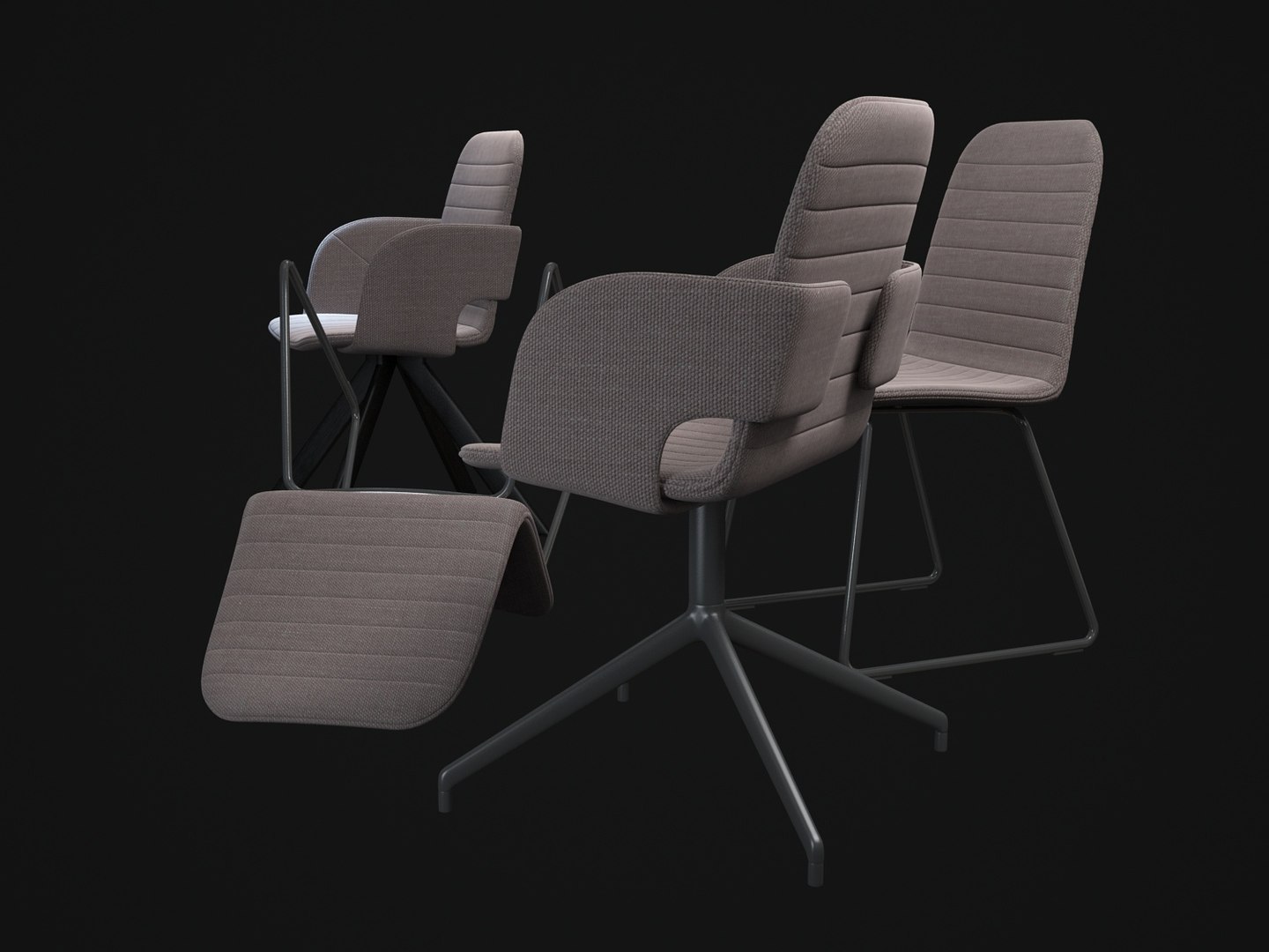 flux-chair 3d model