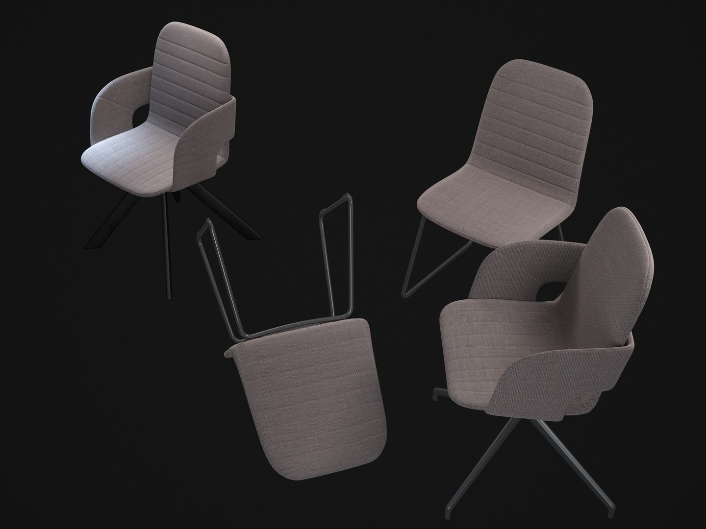 flux-chair 3d model
