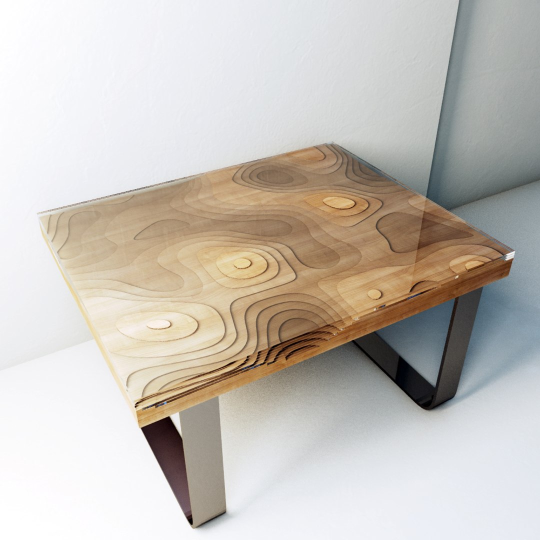Parametric Table 3d Model