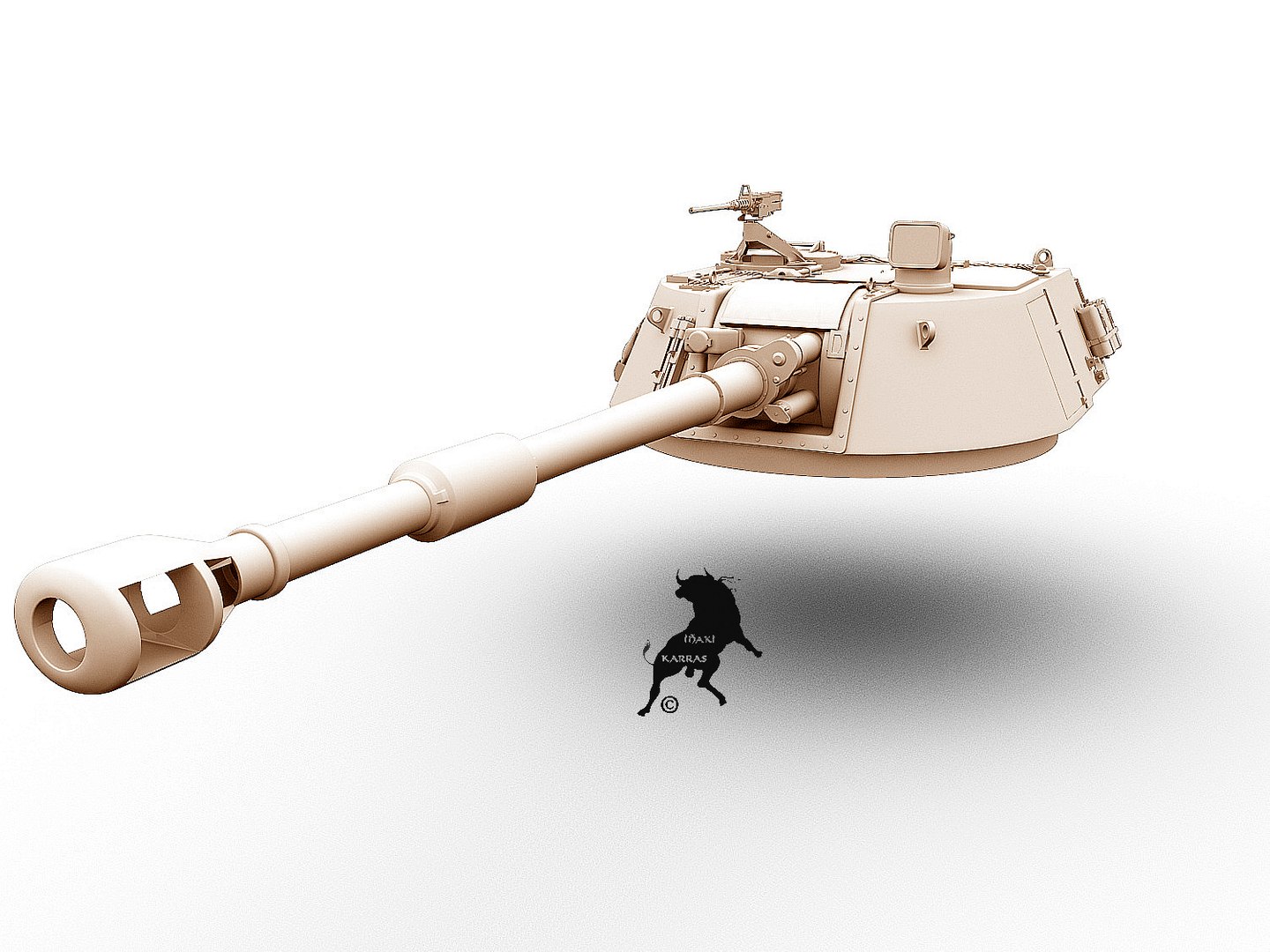 Ma Turret M-109 A2 Version