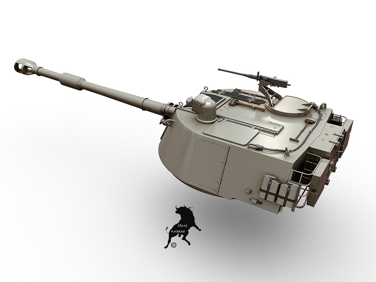 Ma Turret M-109 A2 Version