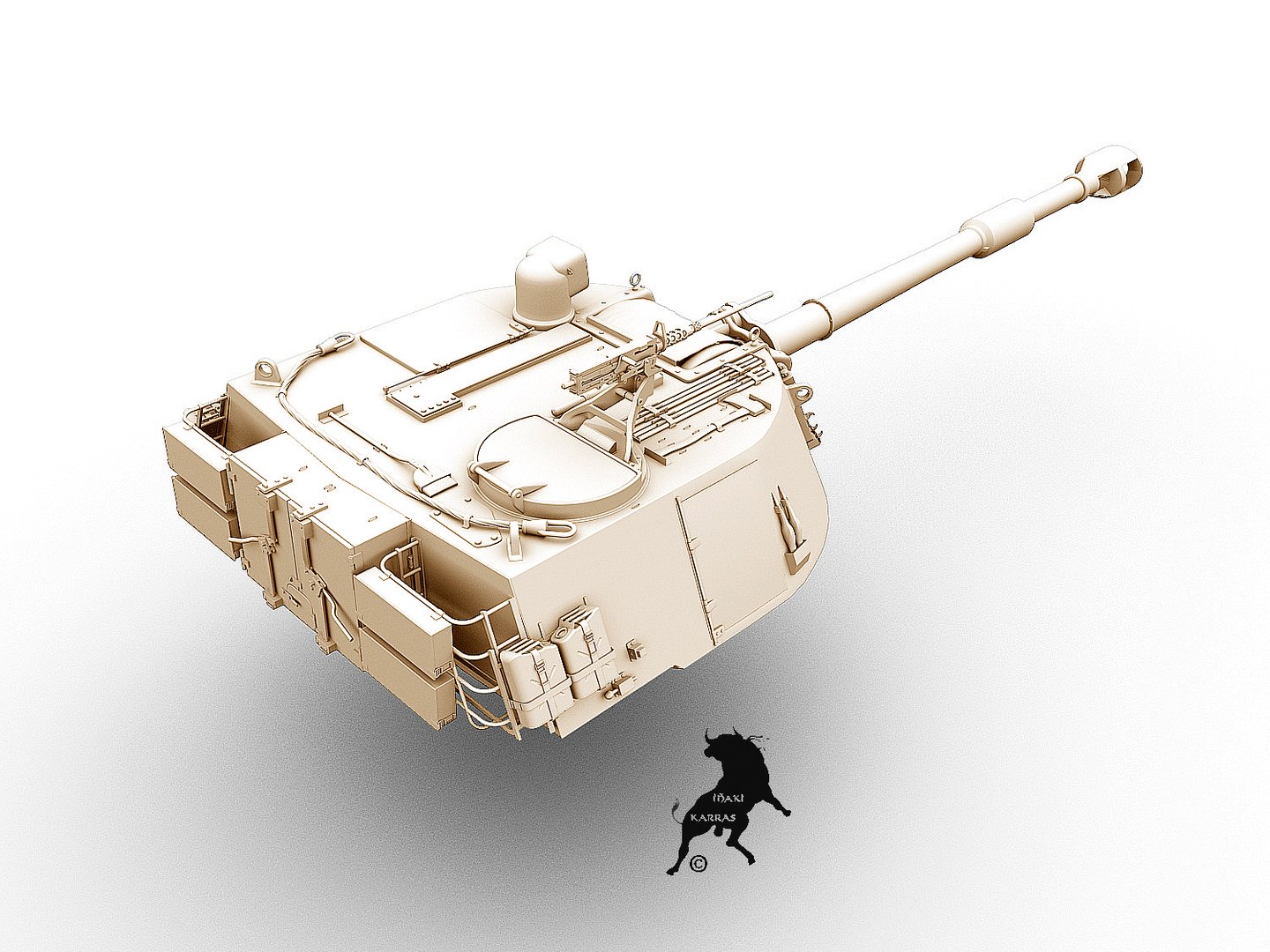 Ma Turret M-109 A2 Version