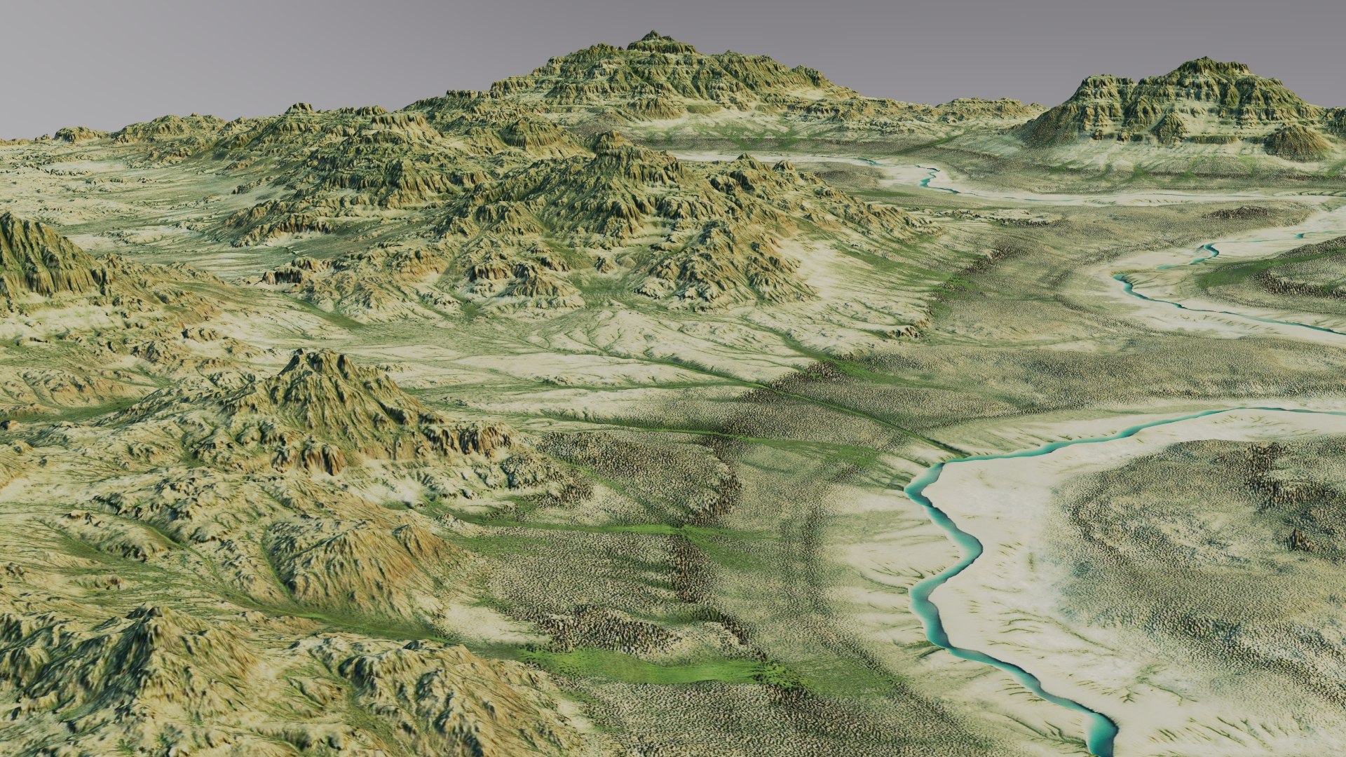 Games Maps Terrain 3D - TurboSquid 1501619