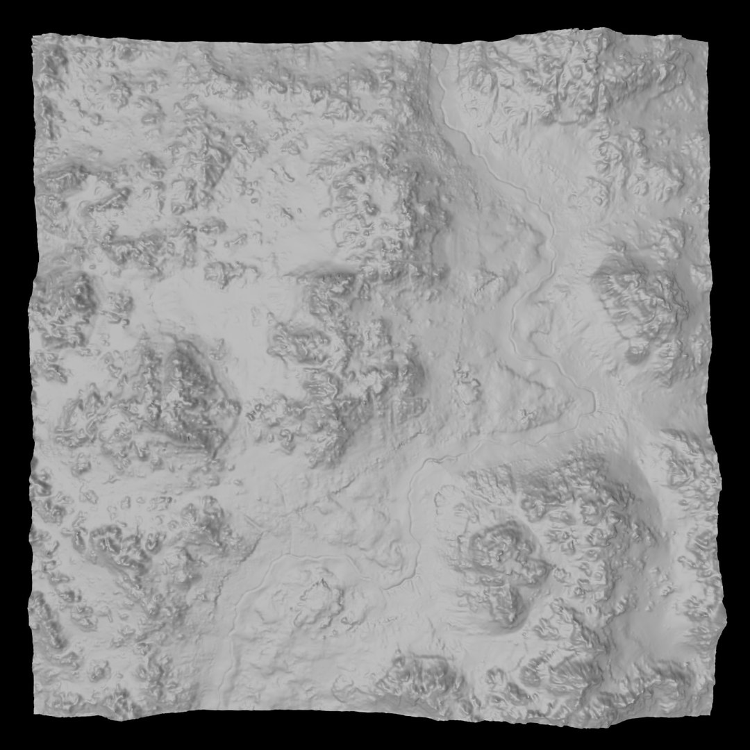 Games Maps Terrain 3D - TurboSquid 1501619