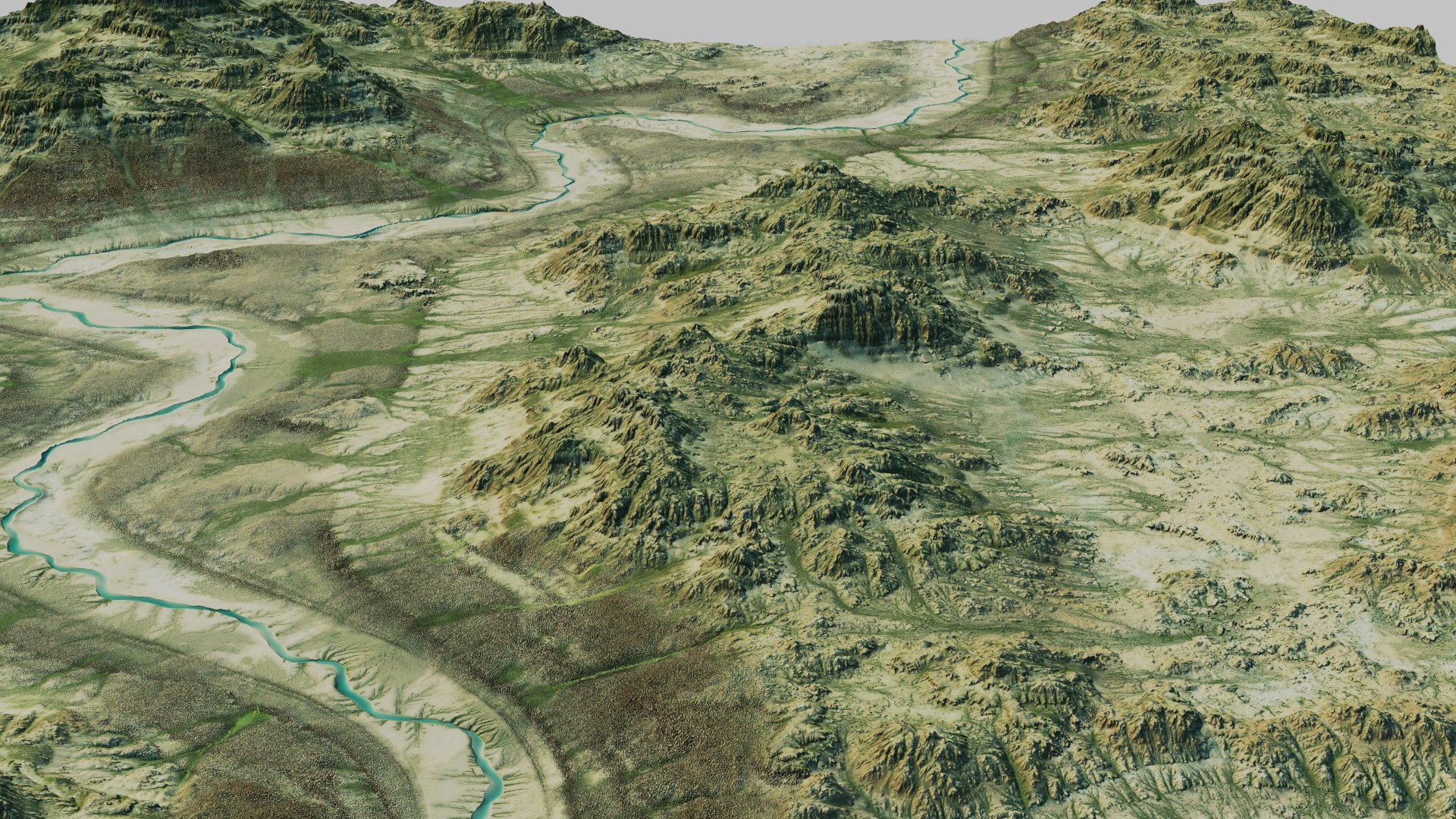 Games Maps Terrain 3D - TurboSquid 1501619