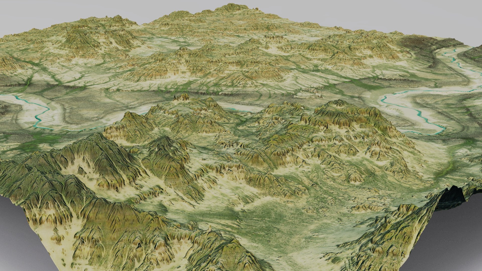 Games Maps Terrain 3D - TurboSquid 1501619