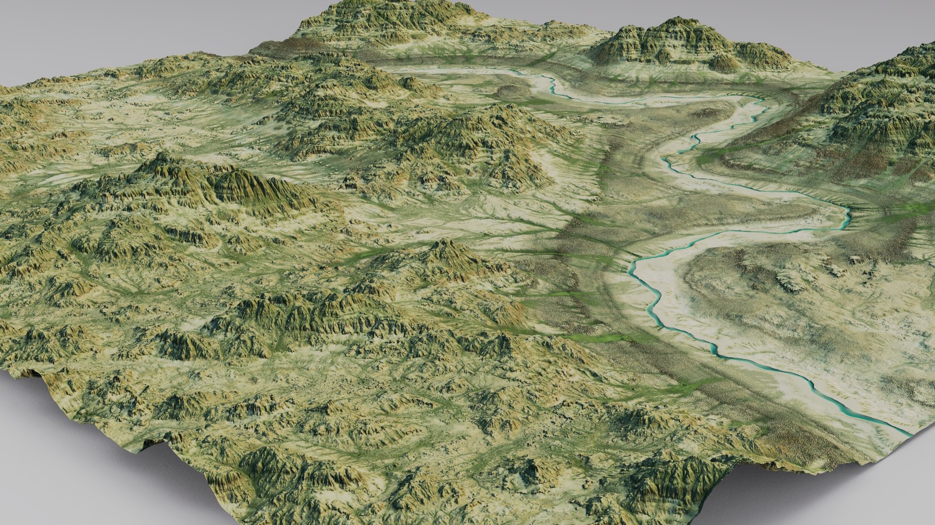 Games Maps Terrain 3D - TurboSquid 1501619