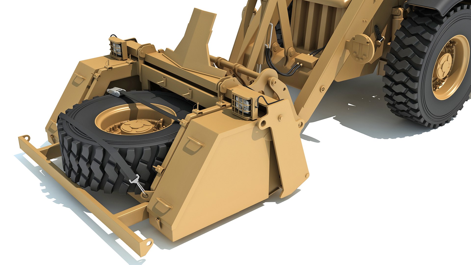 Military Excavator 3D Model - TurboSquid 2276287