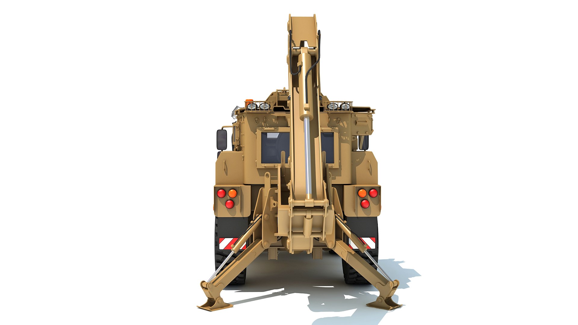 Military Excavator 3D Model - TurboSquid 2276287