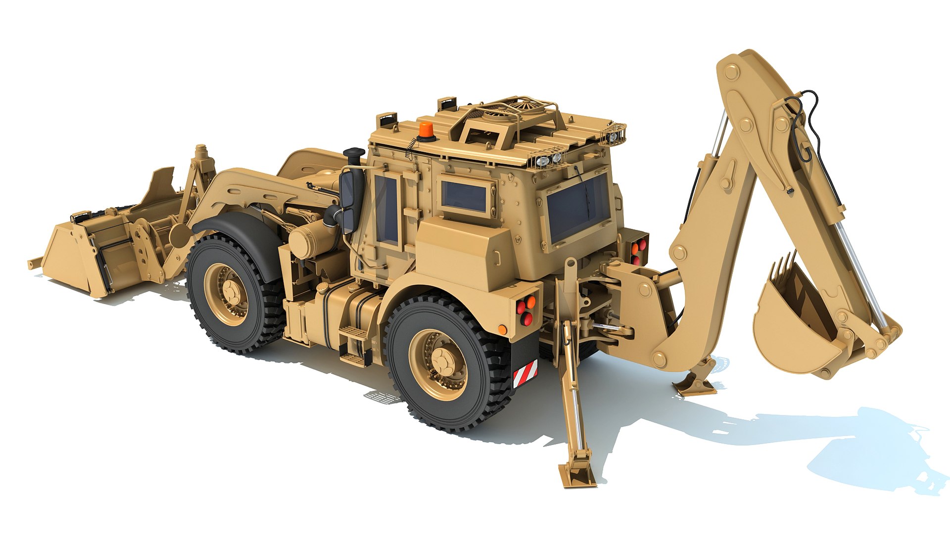 Military Excavator 3D Model - TurboSquid 2276287