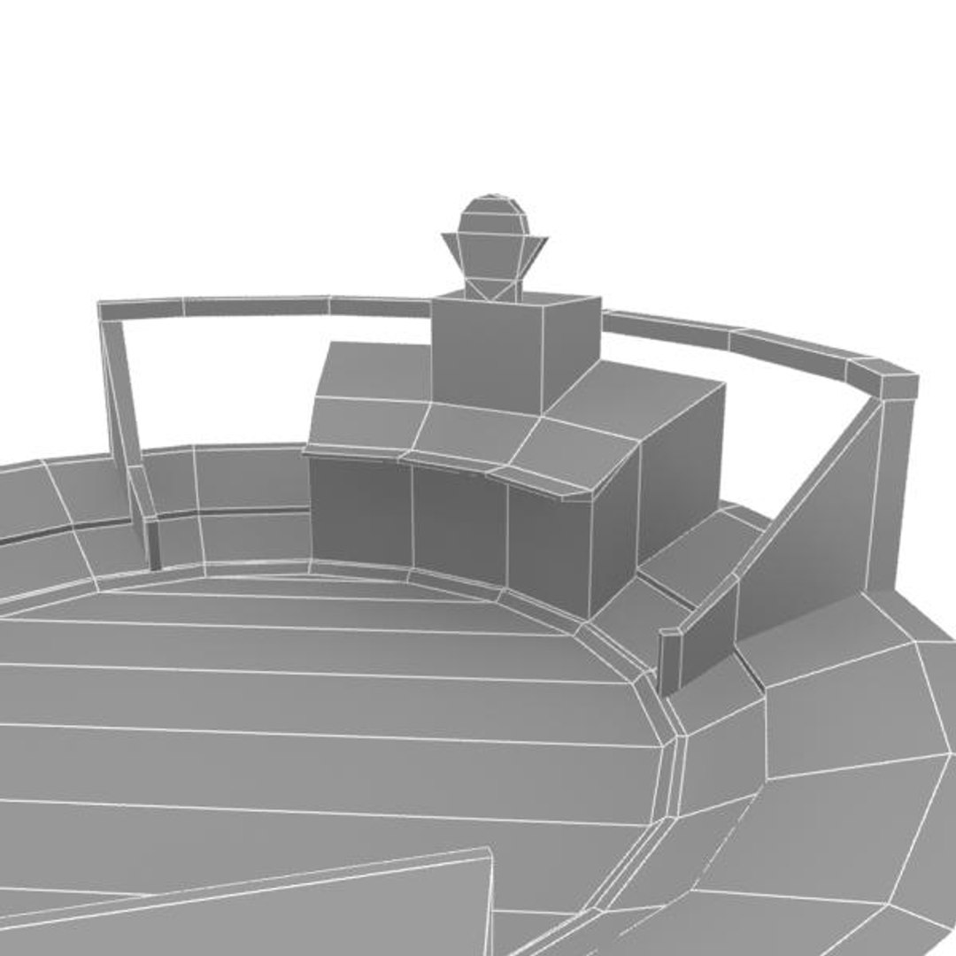 Cricket Stadium 3d Model