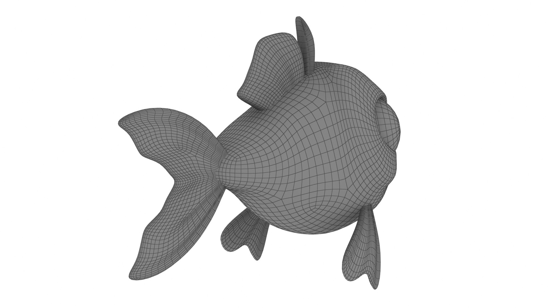3D Model Cartoon Small Fish Collection 4 In 1 - TurboSquid 2084734