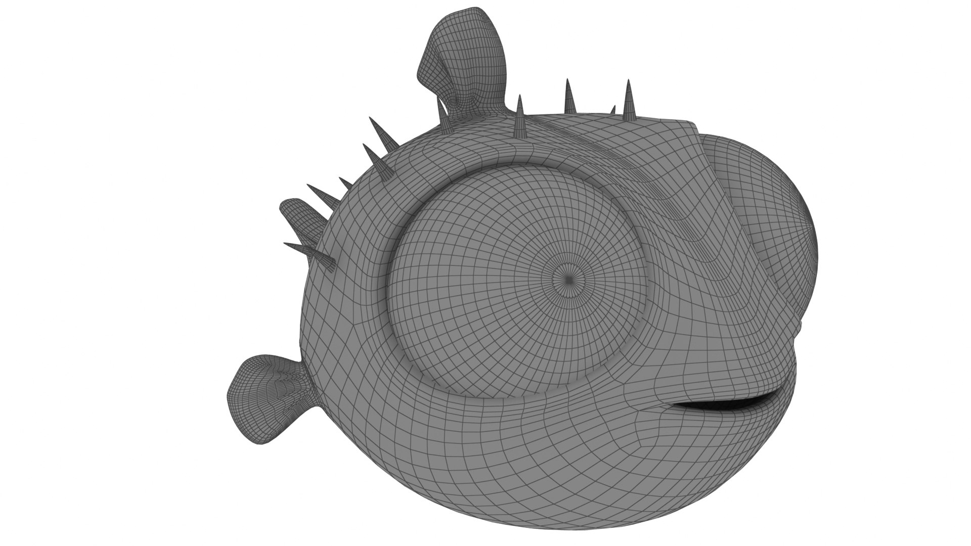 3D Model Cartoon Small Fish Collection 4 In 1 - TurboSquid 2084734