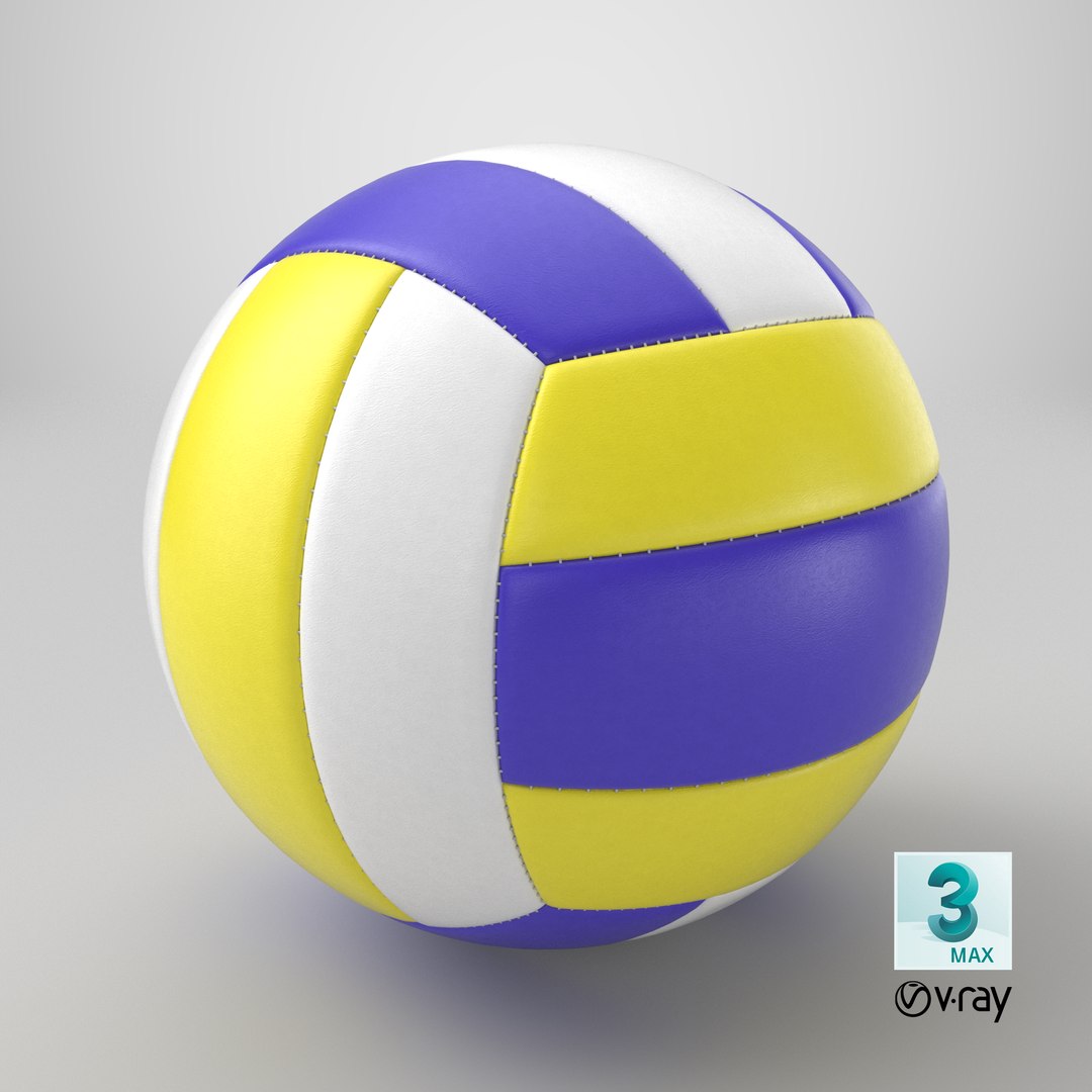 3D Model Volleyball Ball - TurboSquid 2227786