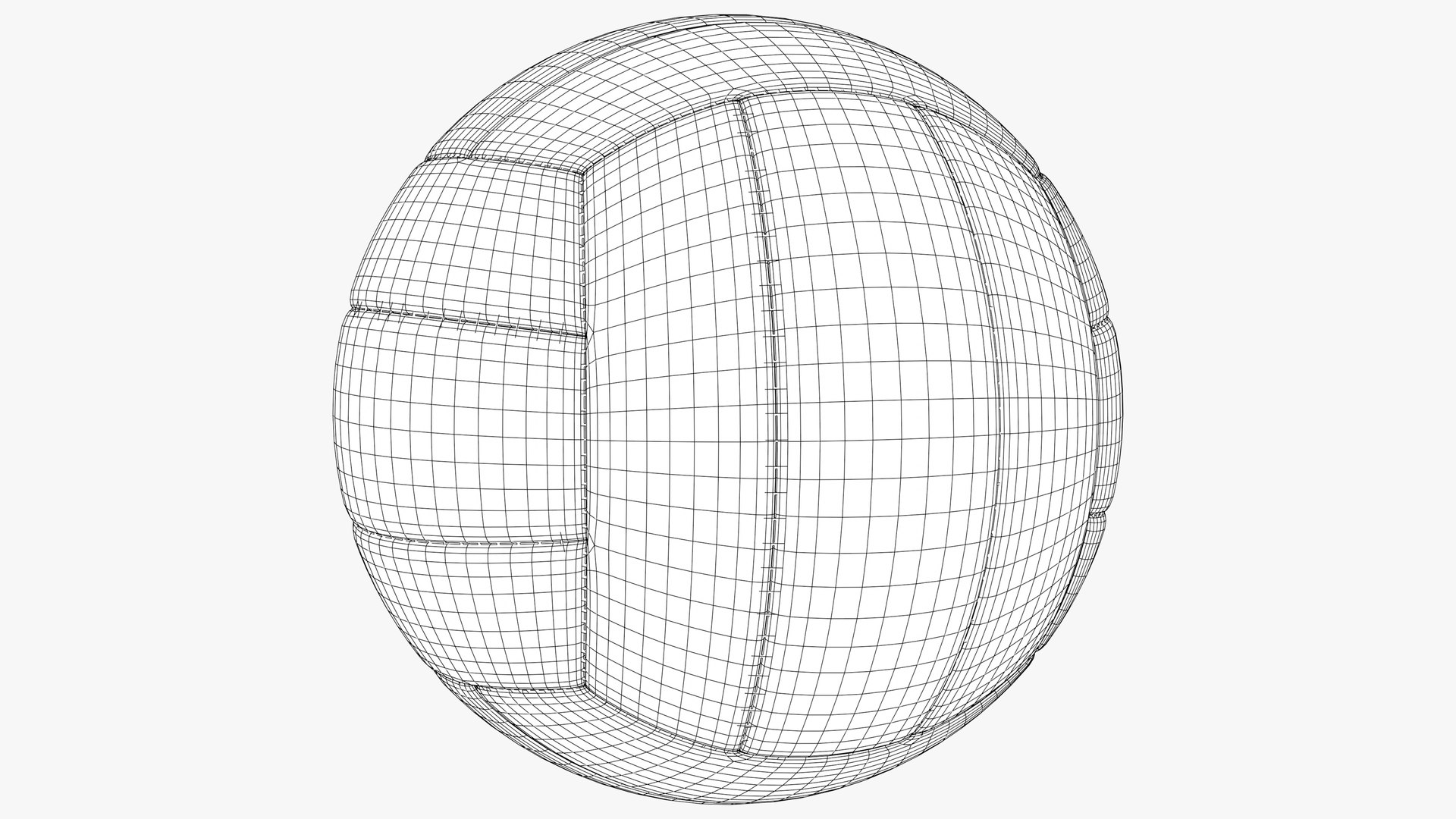 3D Model Volleyball Ball - TurboSquid 2227786