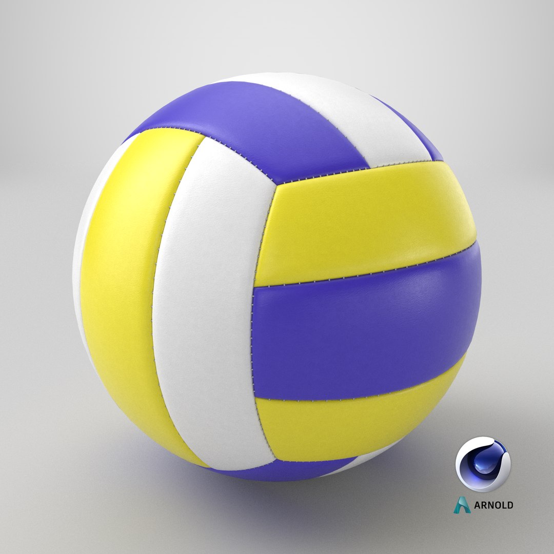 3D Model Volleyball Ball - TurboSquid 2227786