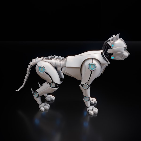 3D robot cat model - TurboSquid 1203885