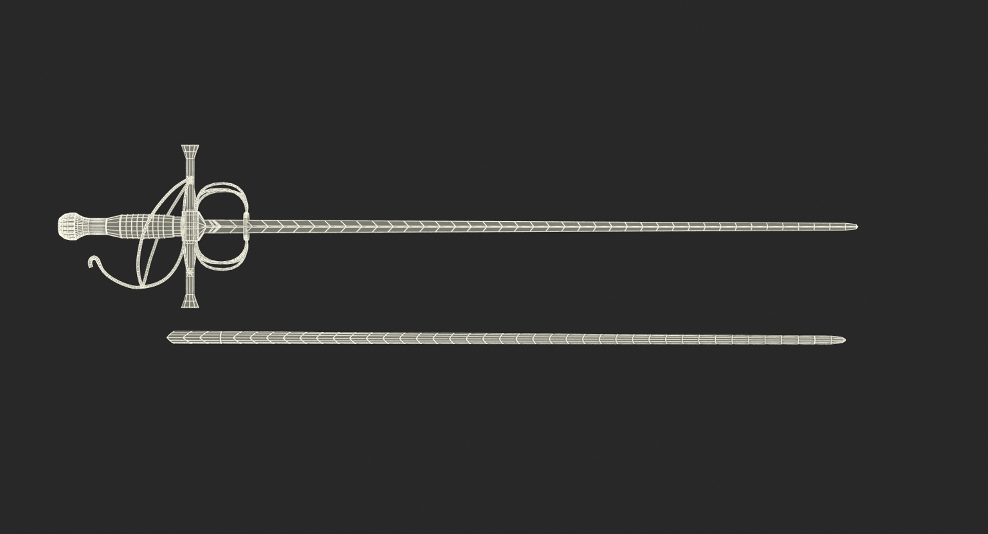 Rapier Sheath C4d