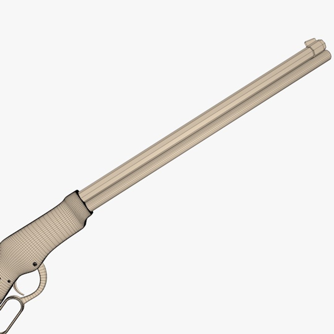 3d Henry Rifle Model