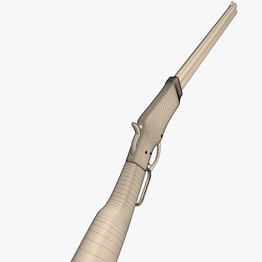 3d Henry Rifle Model