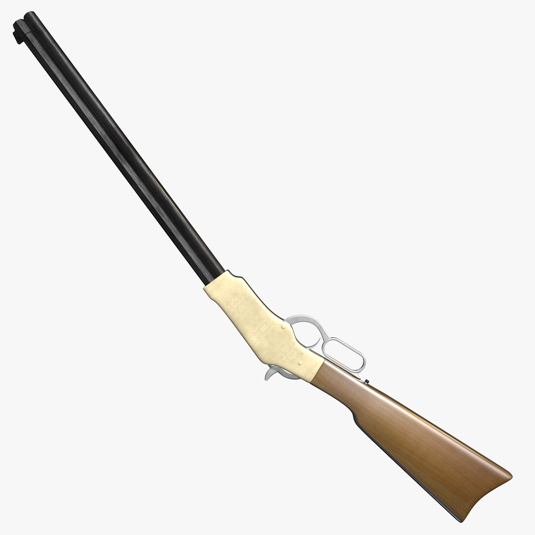 3d Henry Rifle Model