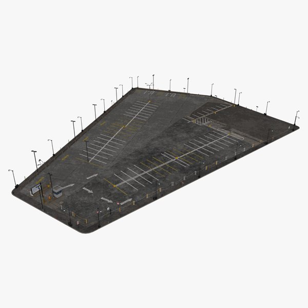 3D Parking-Lot Models | TurboSquid