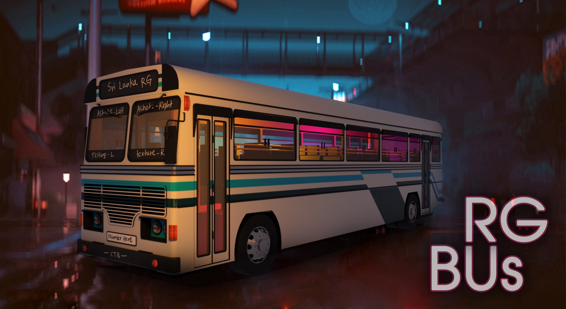 Bus - Ashok Leyland 3D Model - TurboSquid 1978509