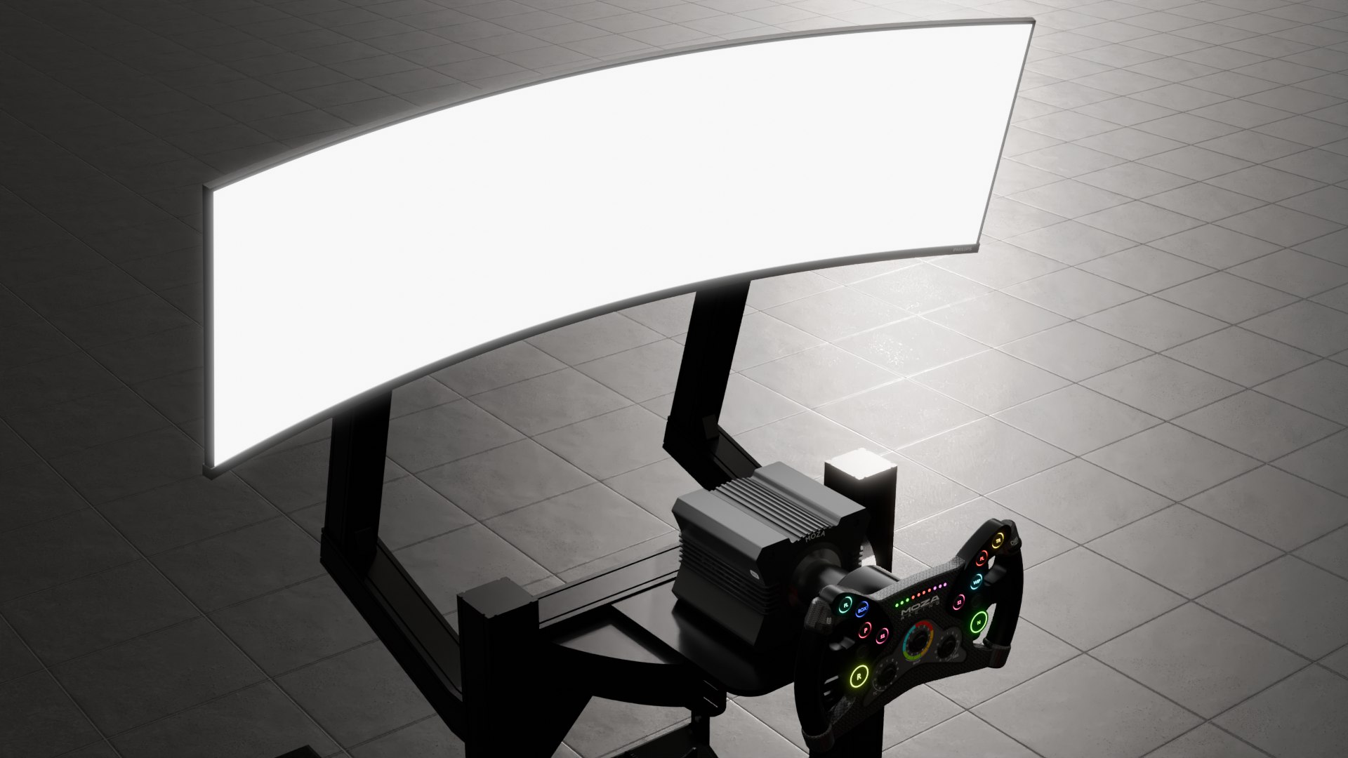 Sim Racing Simulator 3D Model - TurboSquid 2320066