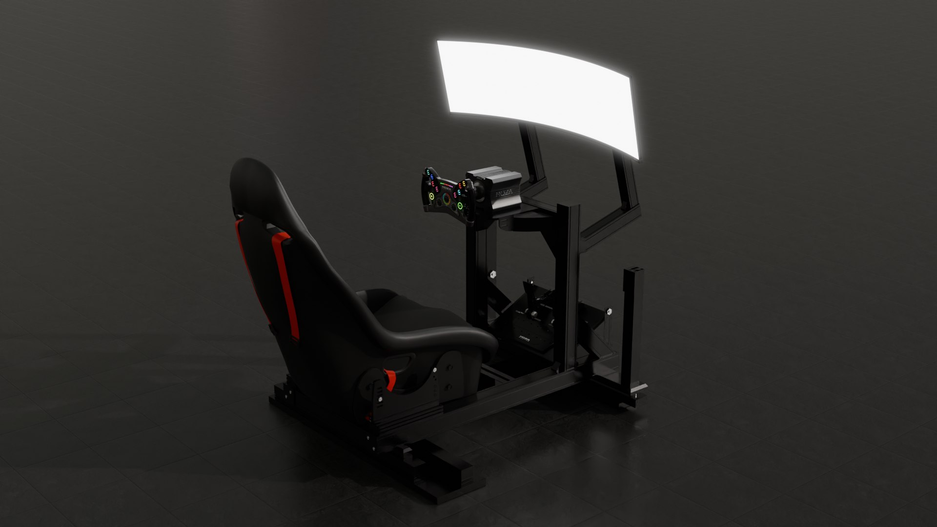 Sim Racing Simulator 3D Model - TurboSquid 2320066