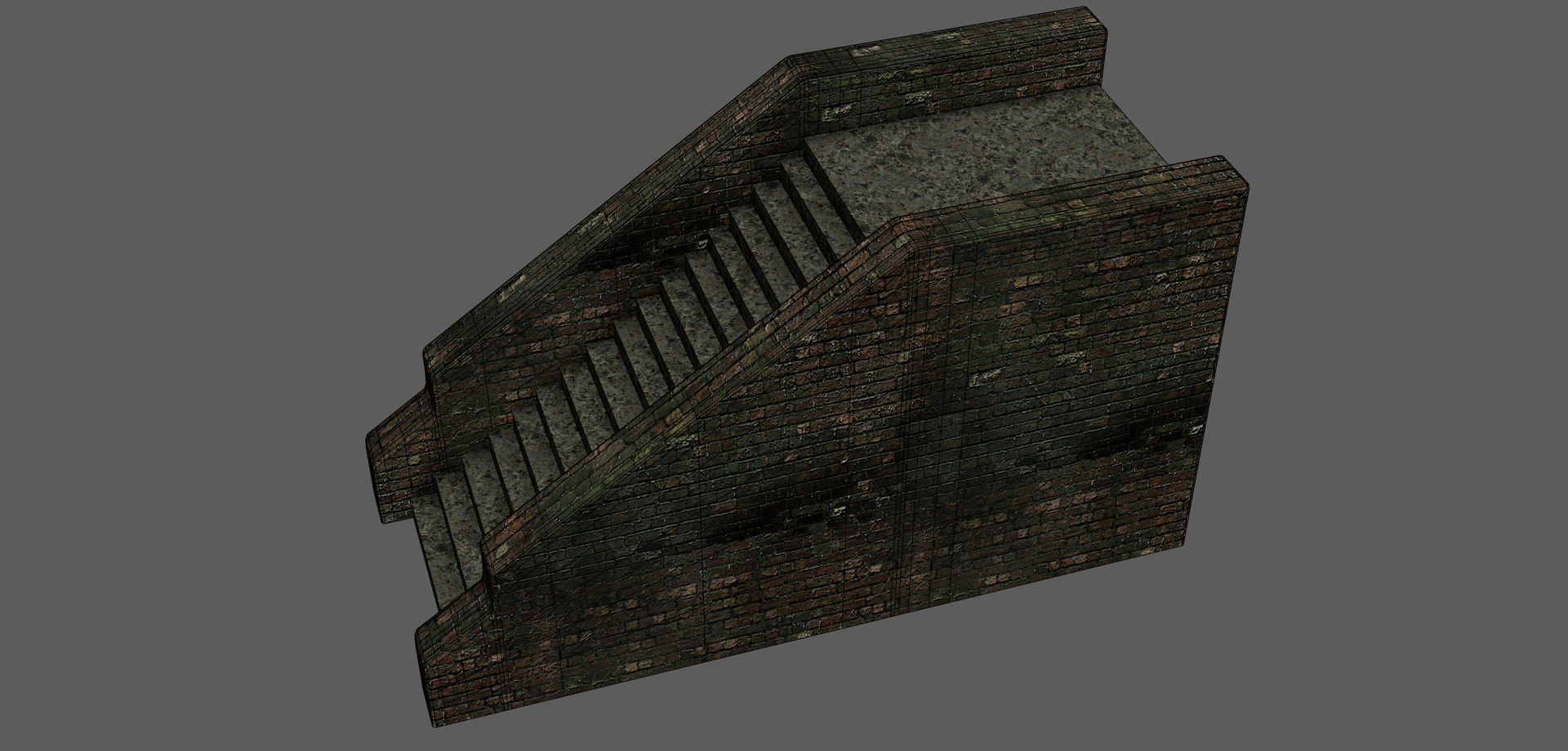Free 3D Model Free Old Stair - TurboSquid 2154836