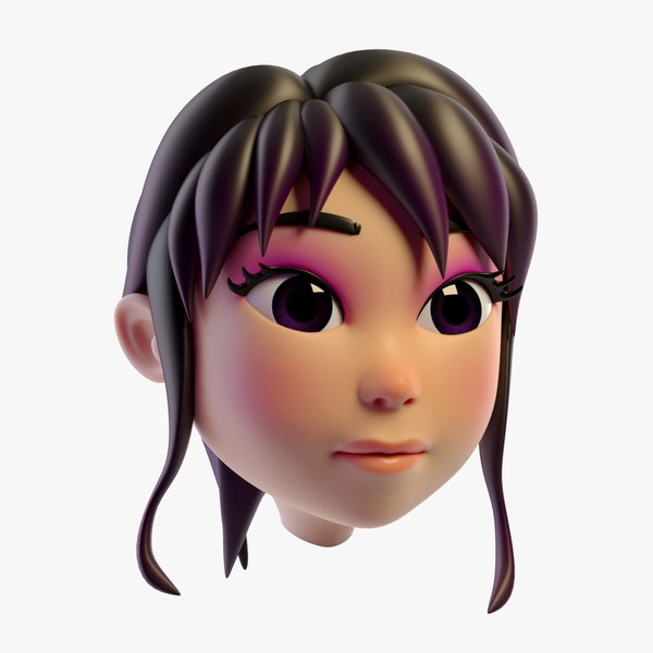 Cartoon Head 3D Models for Download | TurboSquid