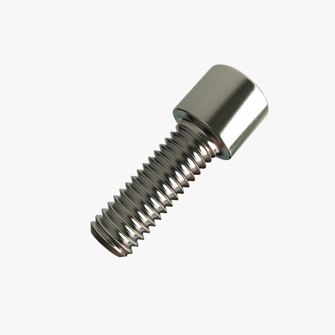 3d Head Bolt Model