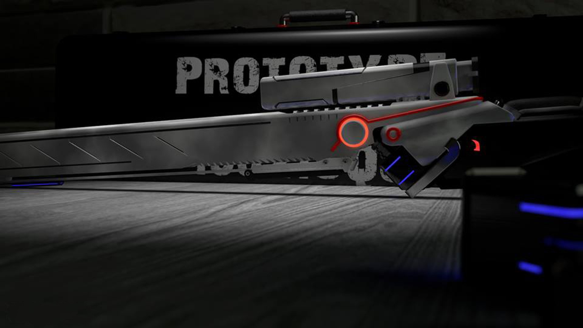 sniper rifle prototype ammo 3d model