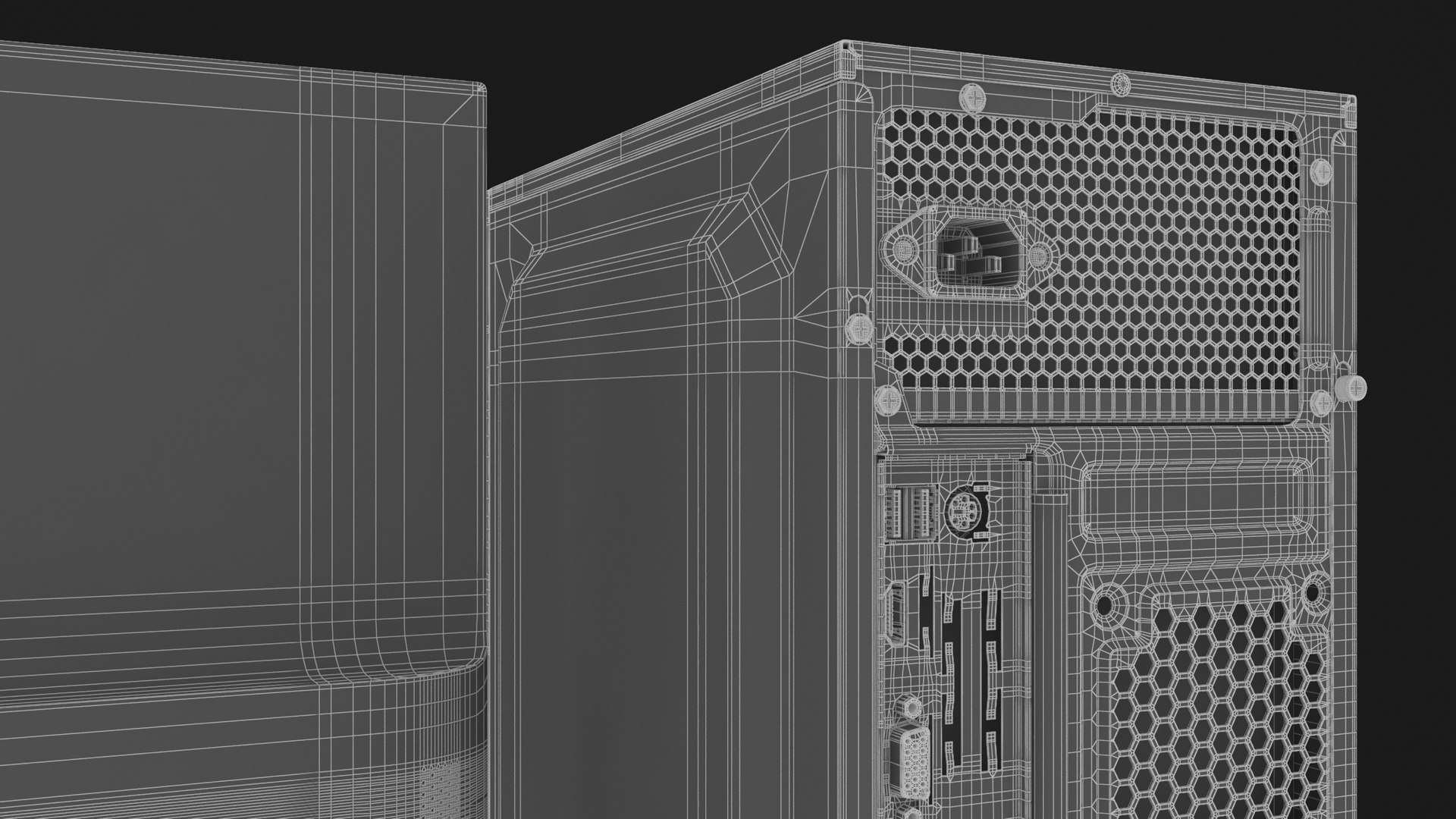 Desktop And Monitor Generic 3D Model - TurboSquid 2053803