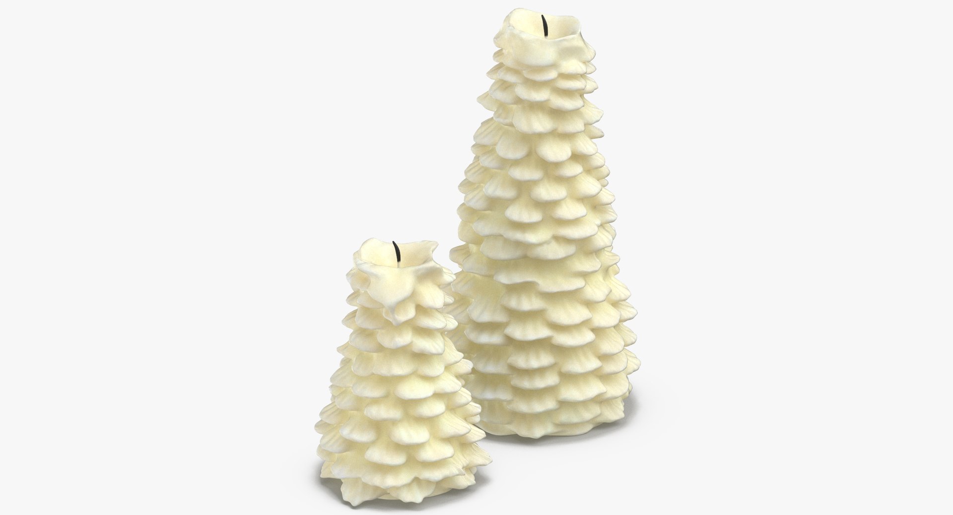 3D tree shaped candles 03 - TurboSquid 1350883