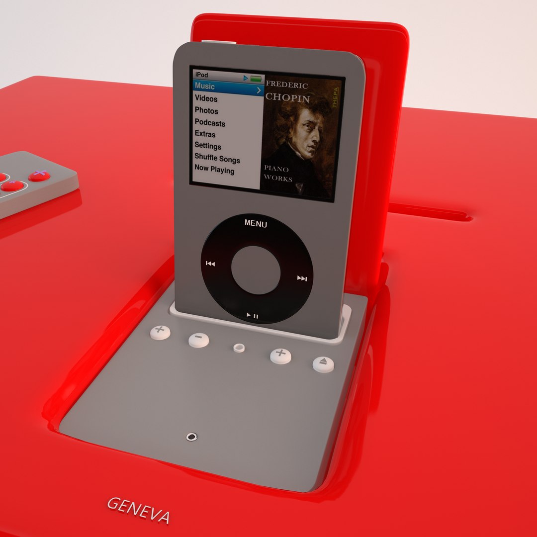 Geneva Xl Ipod Classic 3d Max