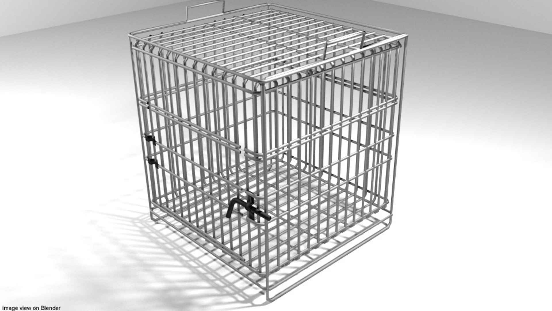 3D Model Cage Pet - TurboSquid 1176302