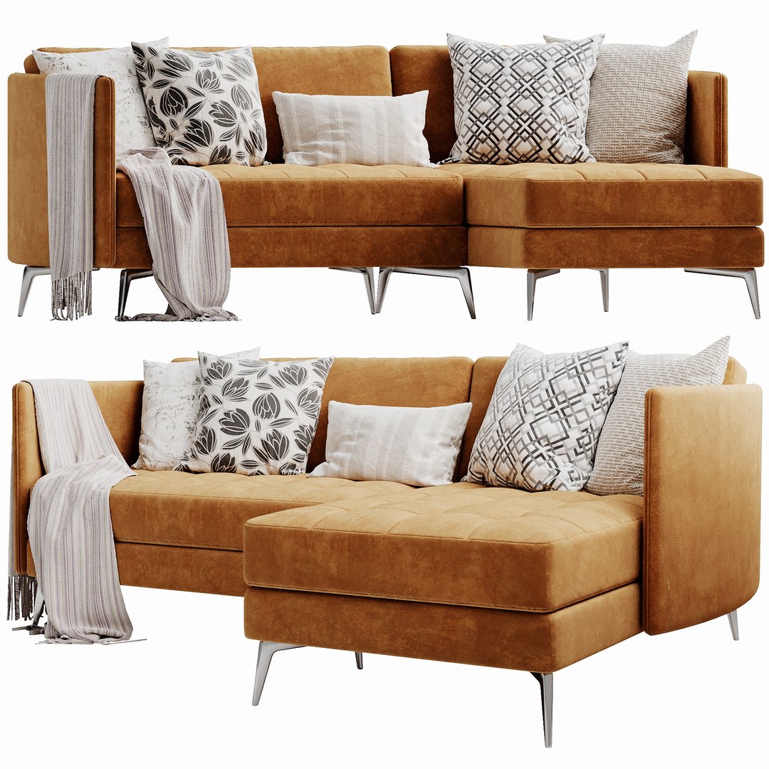 Boconcept Osaka Chaise Lounge 3D - TurboSquid 1628383