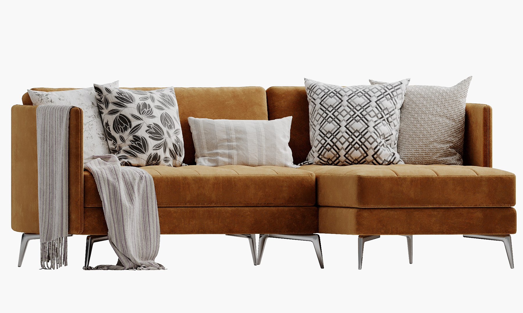 Boconcept Osaka Chaise Lounge 3D - TurboSquid 1628383