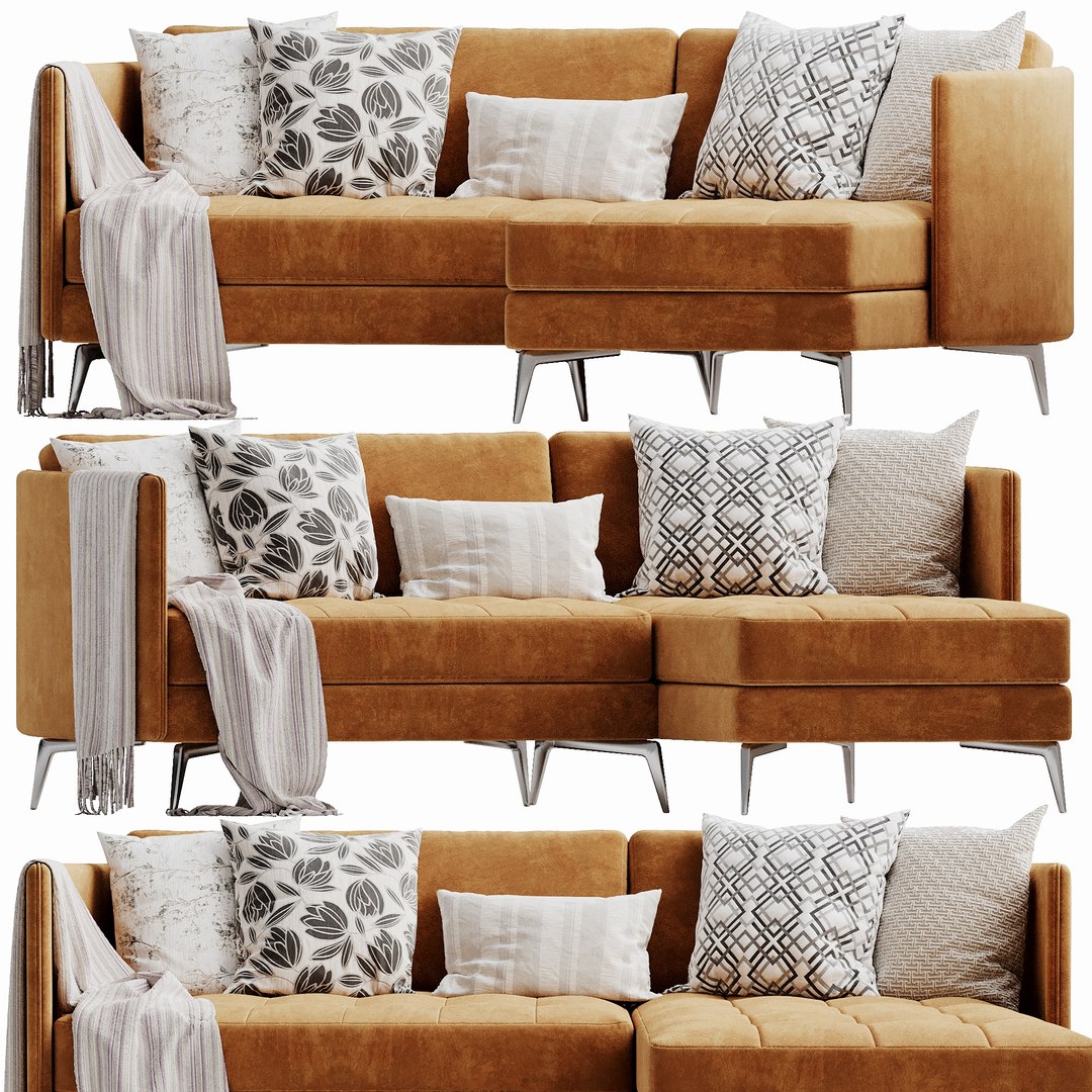 Boconcept Osaka Chaise Lounge 3D - TurboSquid 1628383