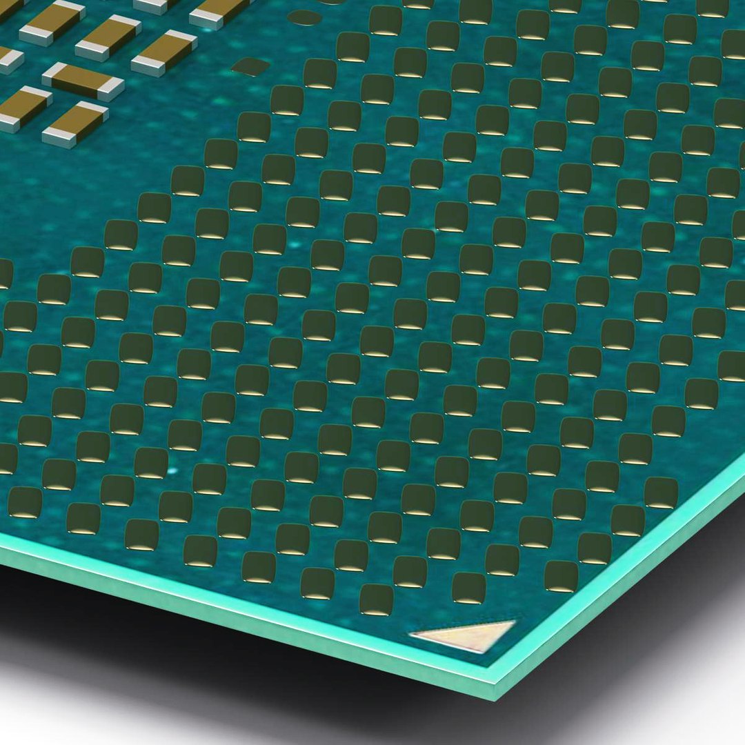 3d Model Of Intel Celeron G440