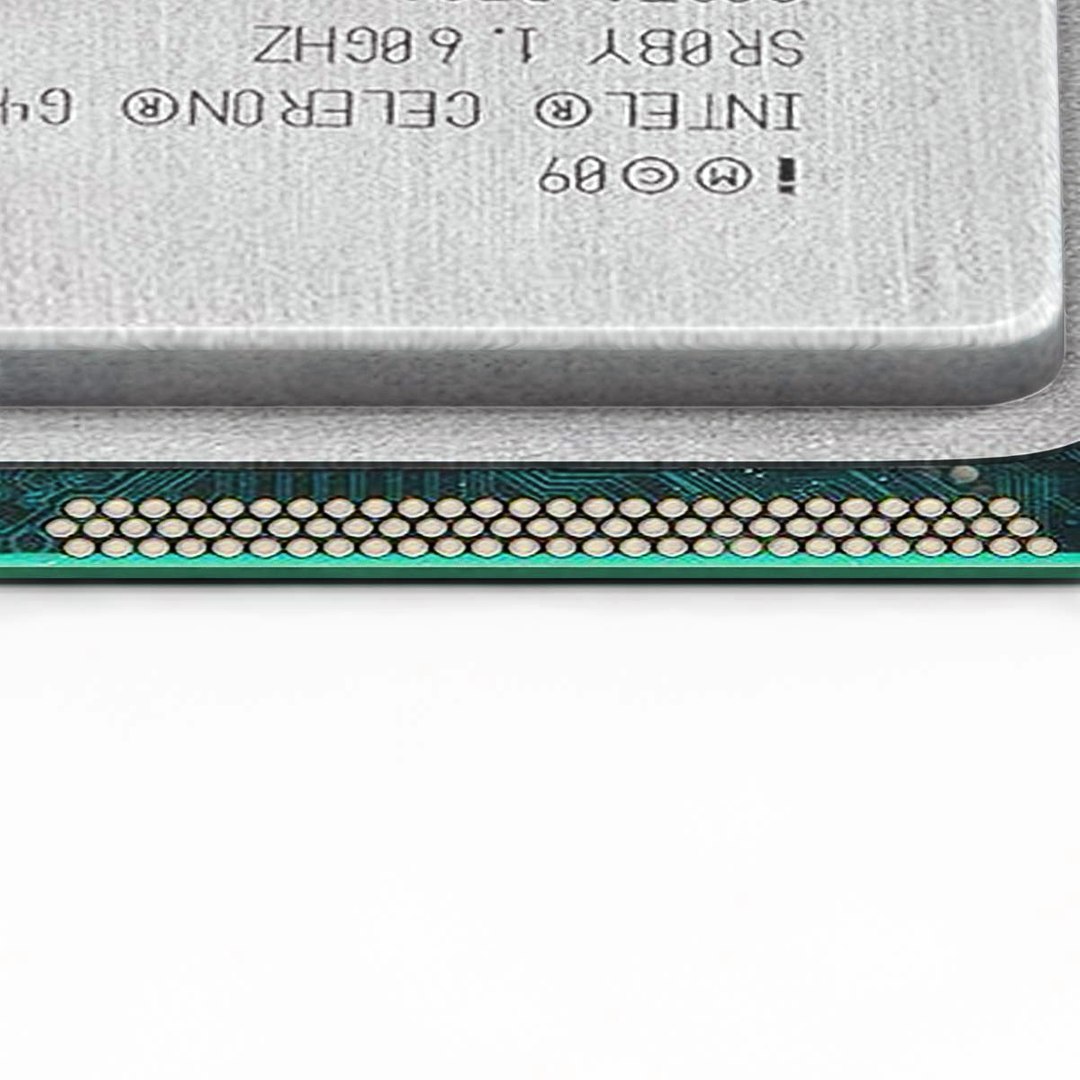 3d Model Of Intel Celeron G440