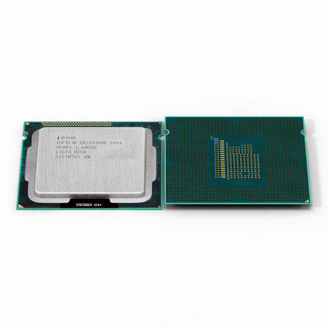 3d Model Of Intel Celeron G440