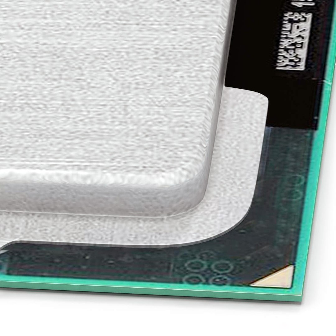 3d Model Of Intel Celeron G440