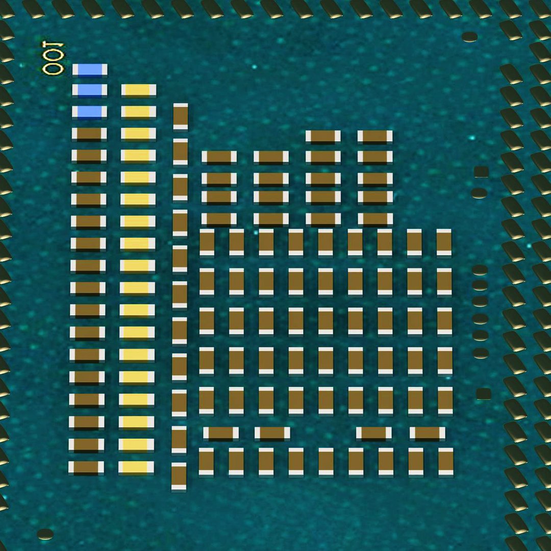 3d Model Of Intel Celeron G440